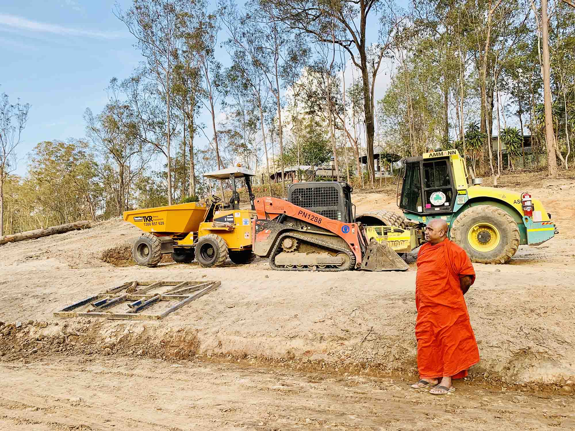 Infrastructure and car parks – Buddhist Vihara of Queensland